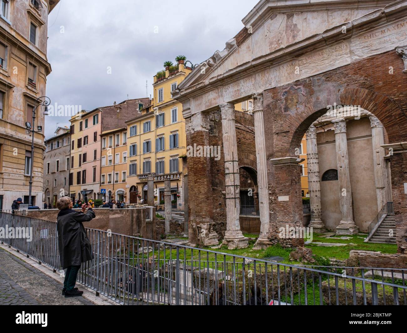 Porticus Of Octavia Rome High Resolution Stock Photography and Images ...