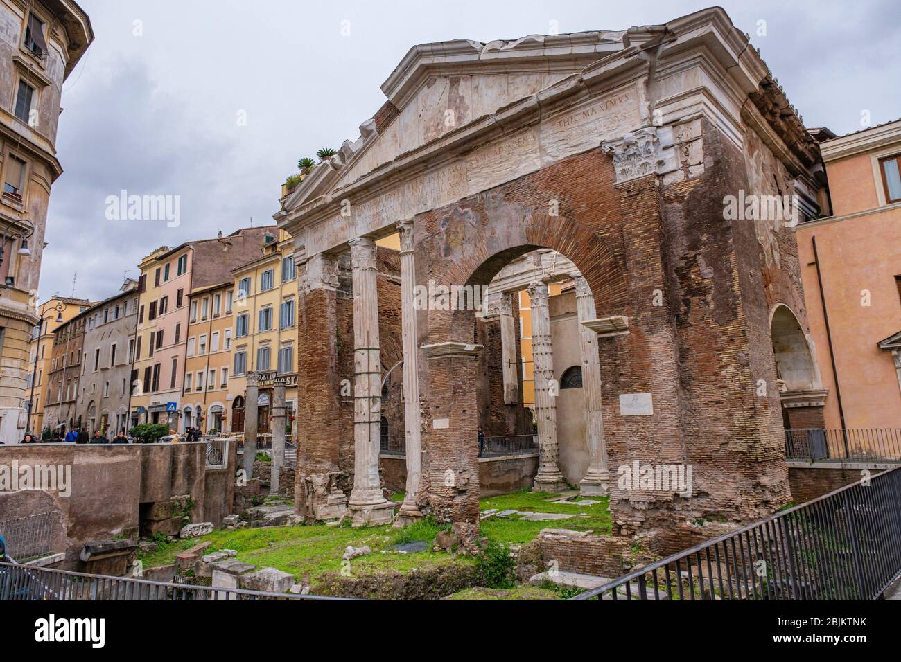 Porticus of octavia rome hi-res stock photography and images - Alamy