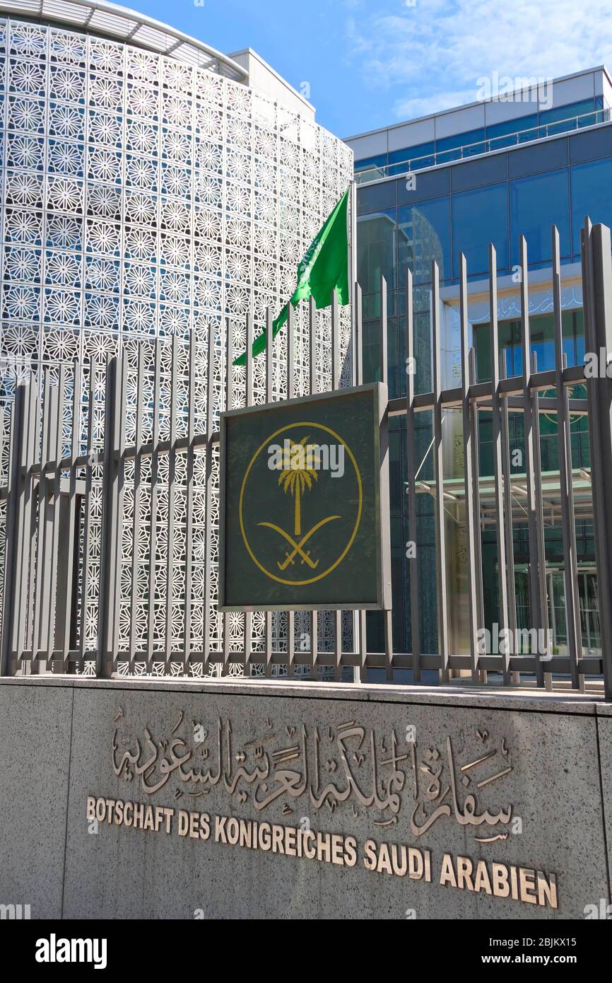 Embassy of the Kingdom of Saudi Arabia in Berlin Stock Photo - Alamy