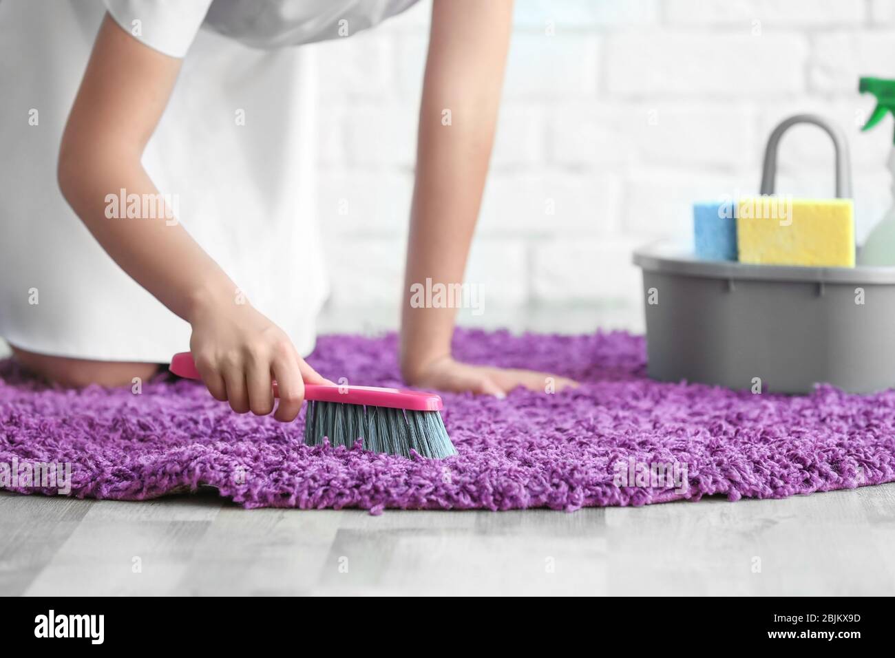 Cleaning the rug hi-res stock photography and images - Alamy