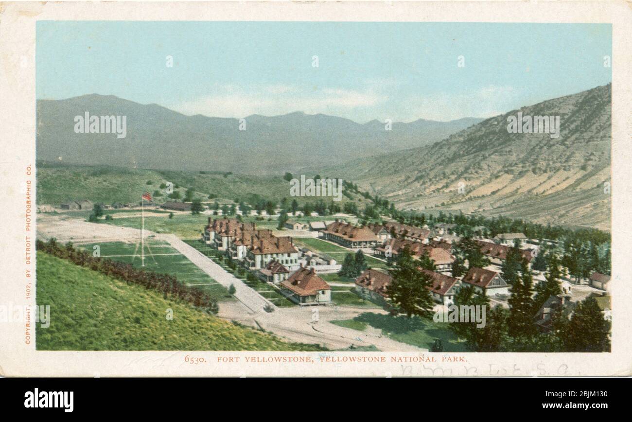 Historic fort yellowstone hi-res stock photography and images - Alamy