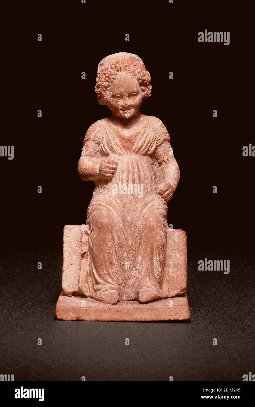 Greek terracotta statuette hi-res stock photography and images - Alamy
