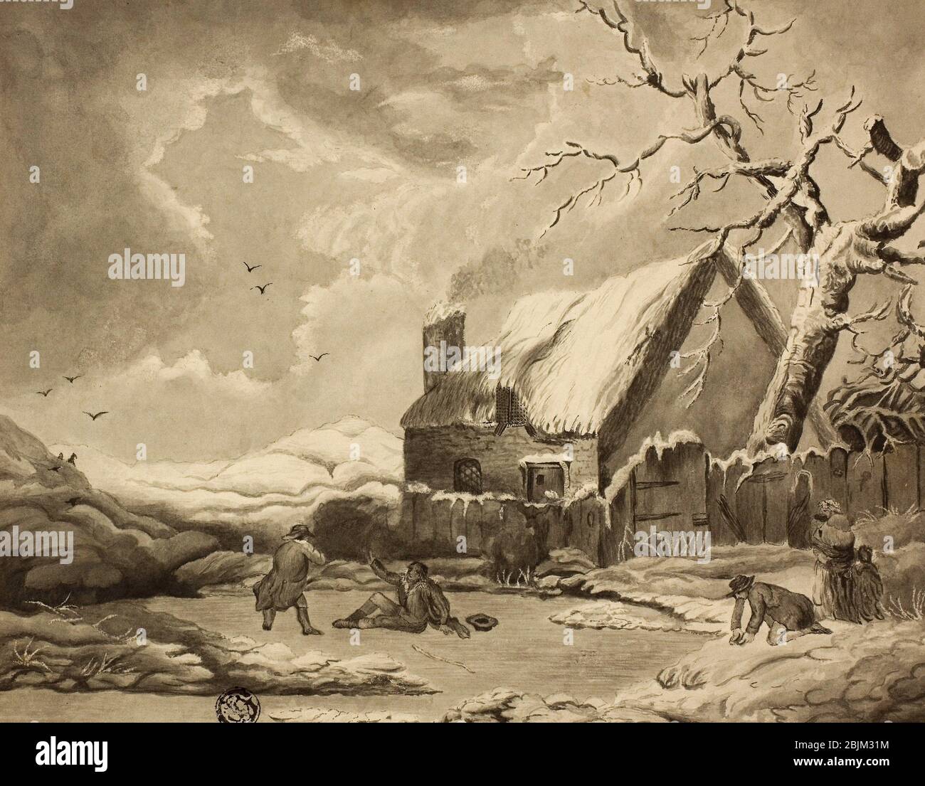 Winter Scene 19th High Resolution Stock Photography and Images - Alamy