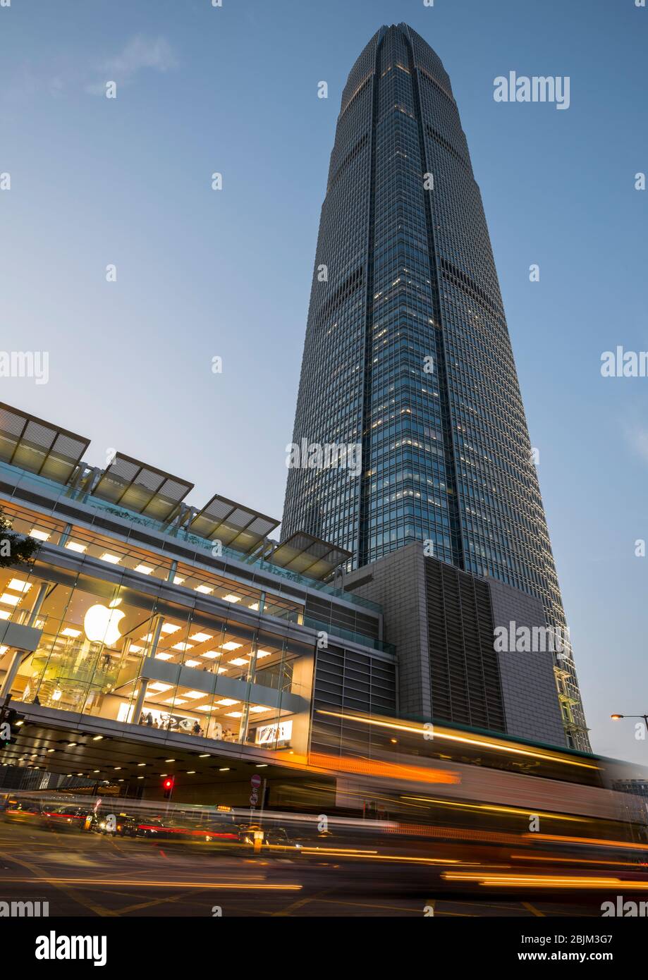 The International Financial Centre, IFC2, and the Apple store, Central ...