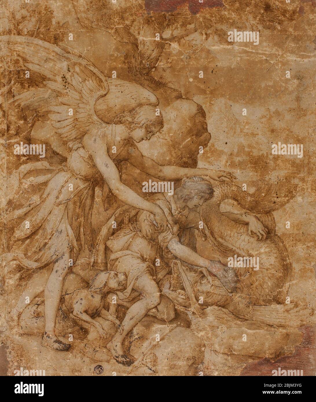 Pen and ink angel hi-res stock photography and images - Alamy