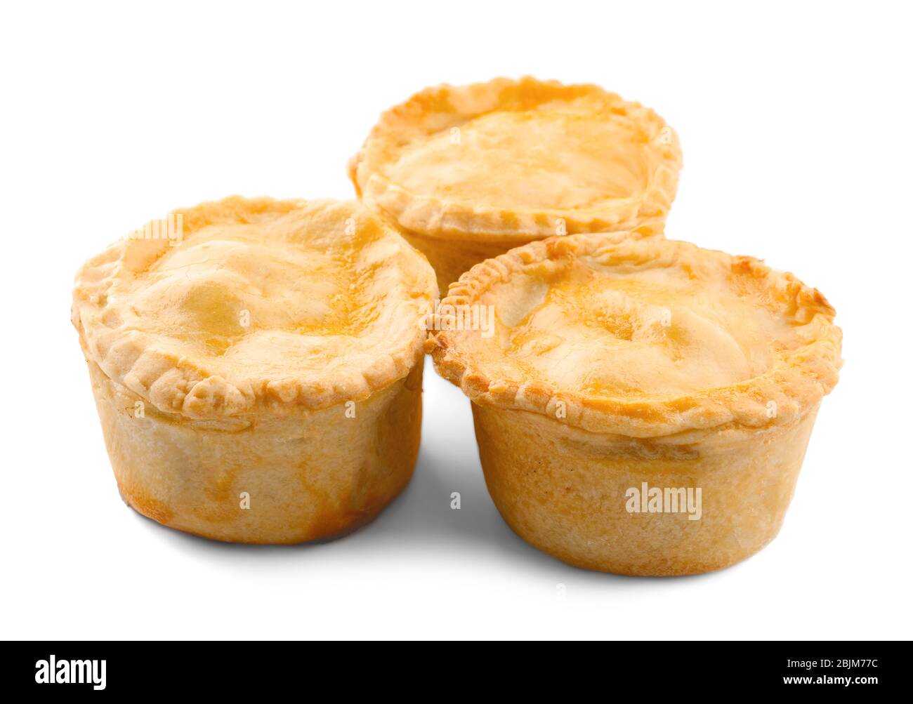 Delicious meat mini pie Cut Out Stock Images & Pictures - Alamy