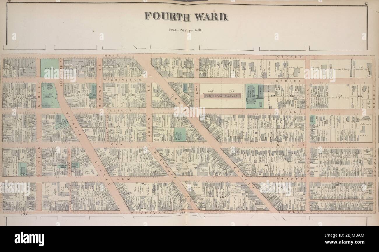 Map Of Ward High Resolution Stock Photography and Images - Alamy