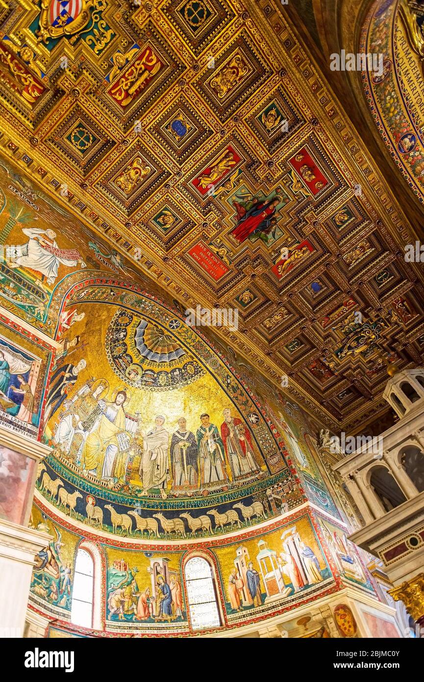 One of the oldest churches in Rome. Rome is a famous tourist ...