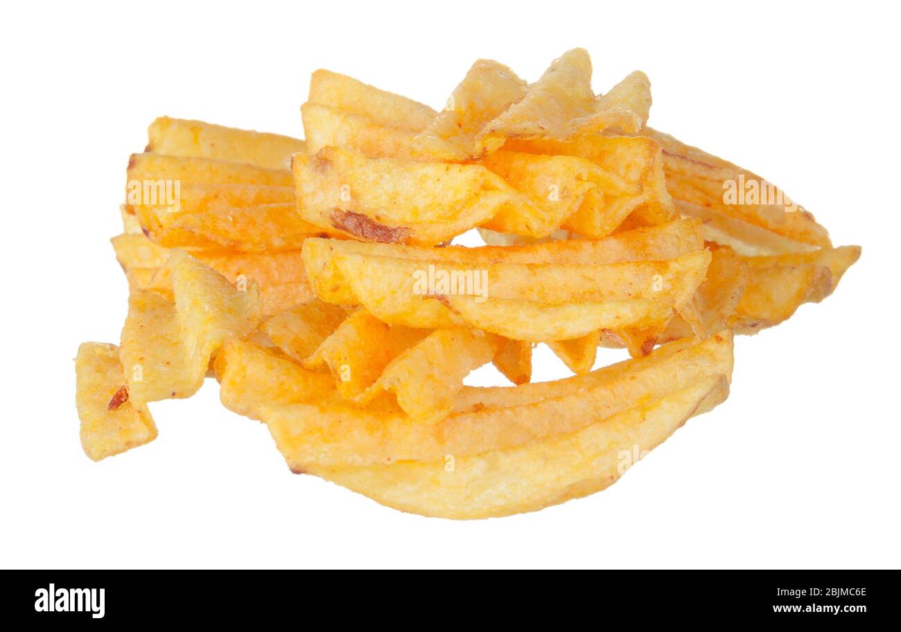 Crunchy potato chips bunch Cut Out Stock Images & Pictures - Alamy