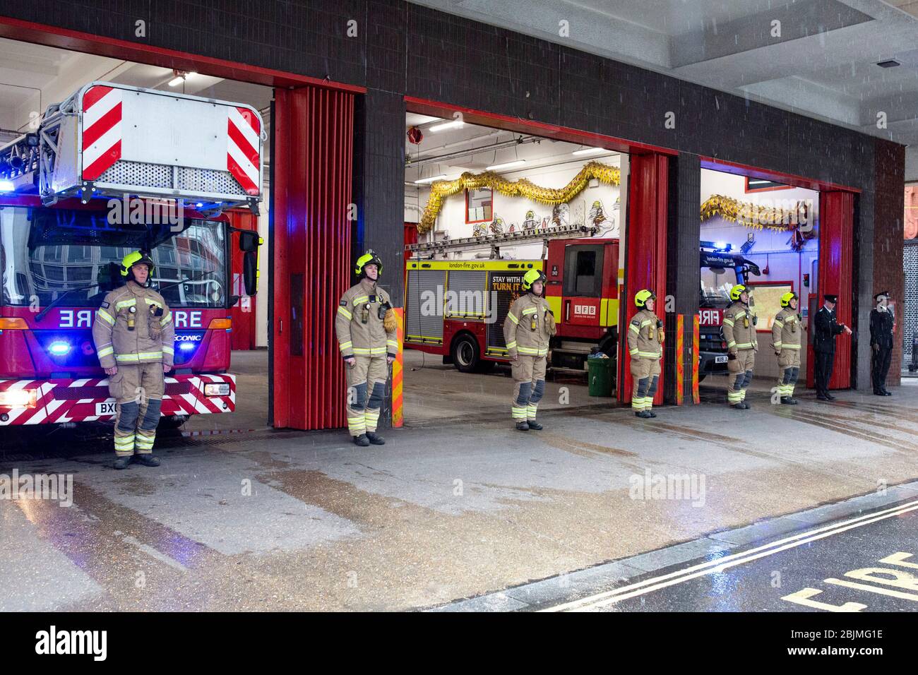 Soho fire station hi-res stock photography and images - Alamy