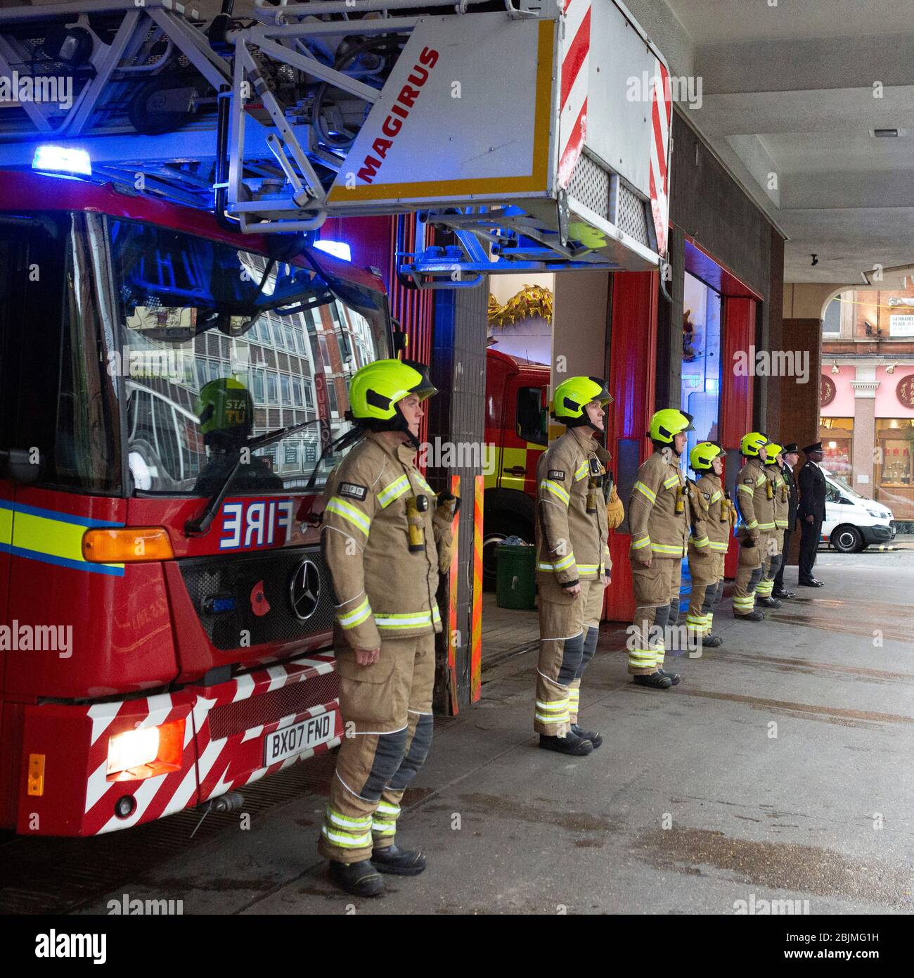 Soho fire station hi-res stock photography and images - Alamy