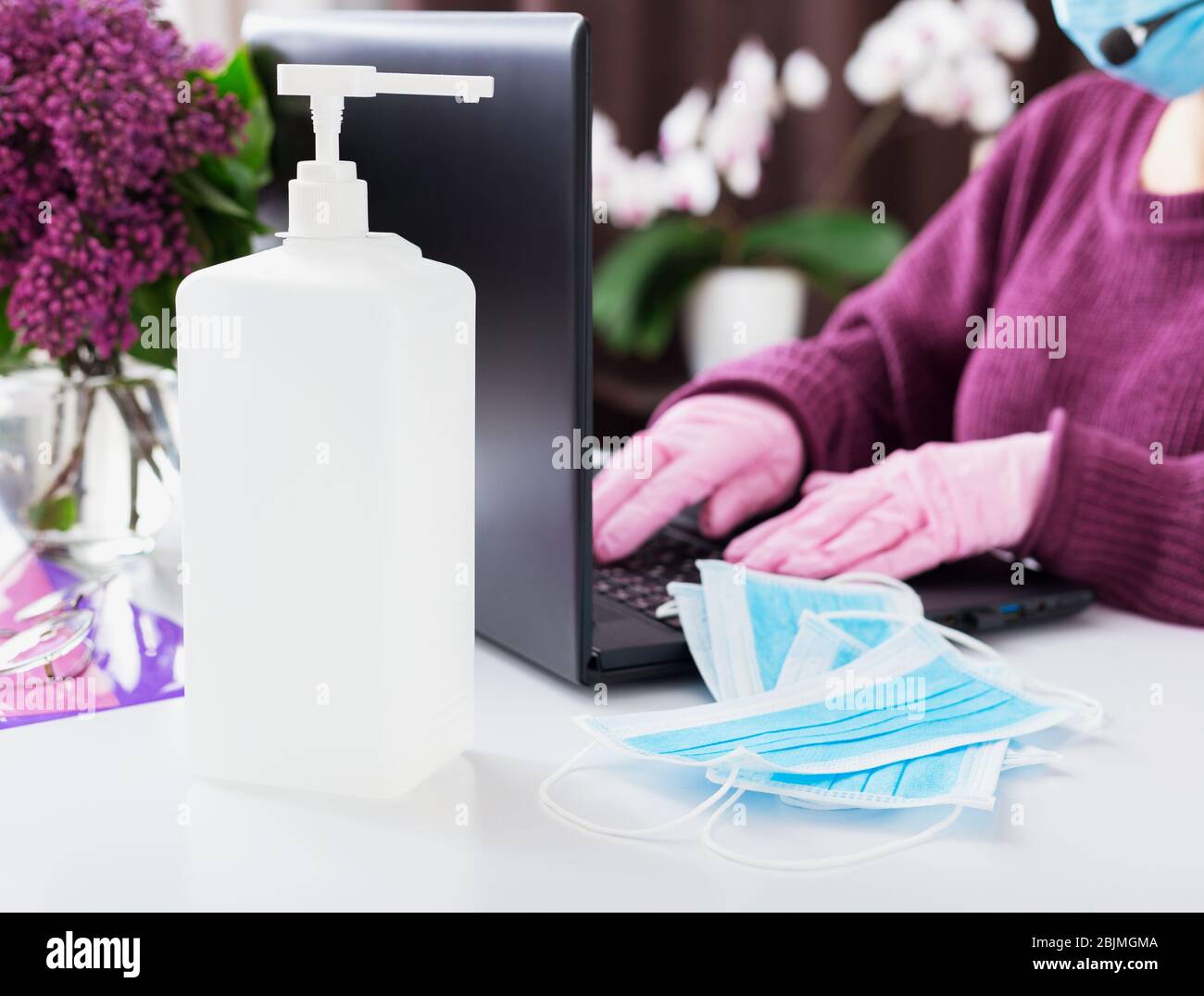 Hand hygiene hi-res stock photography and images - Alamy