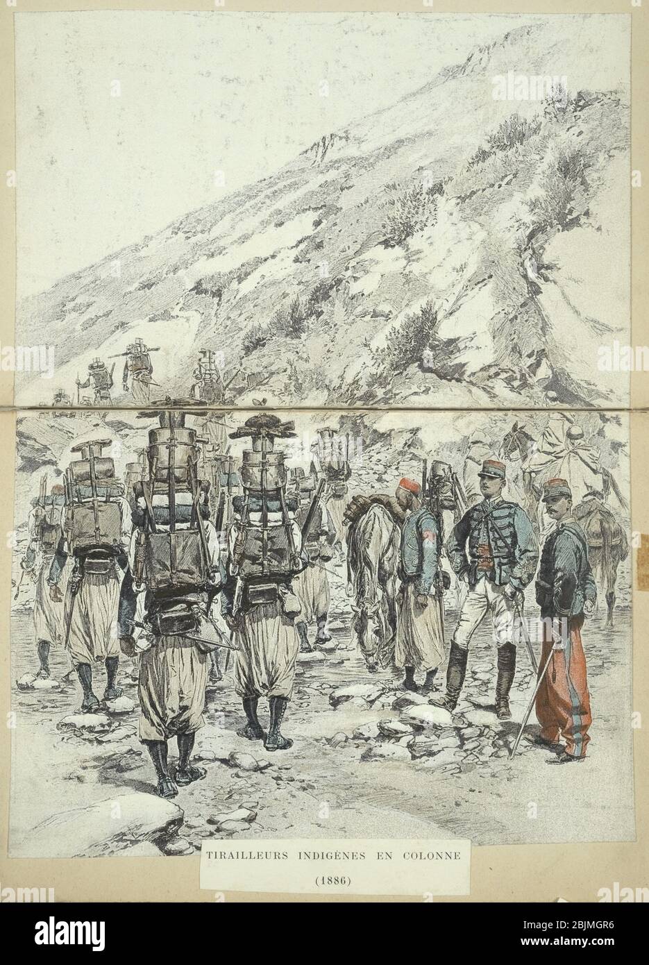 History of french military uniforms hi-res stock photography and images ...