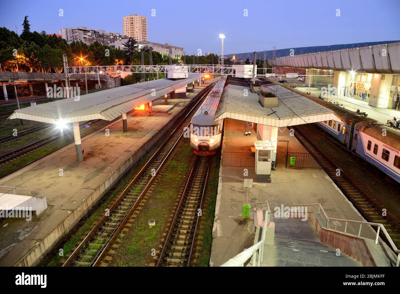 Tbilisi train platform hi-res stock photography and images - Alamy