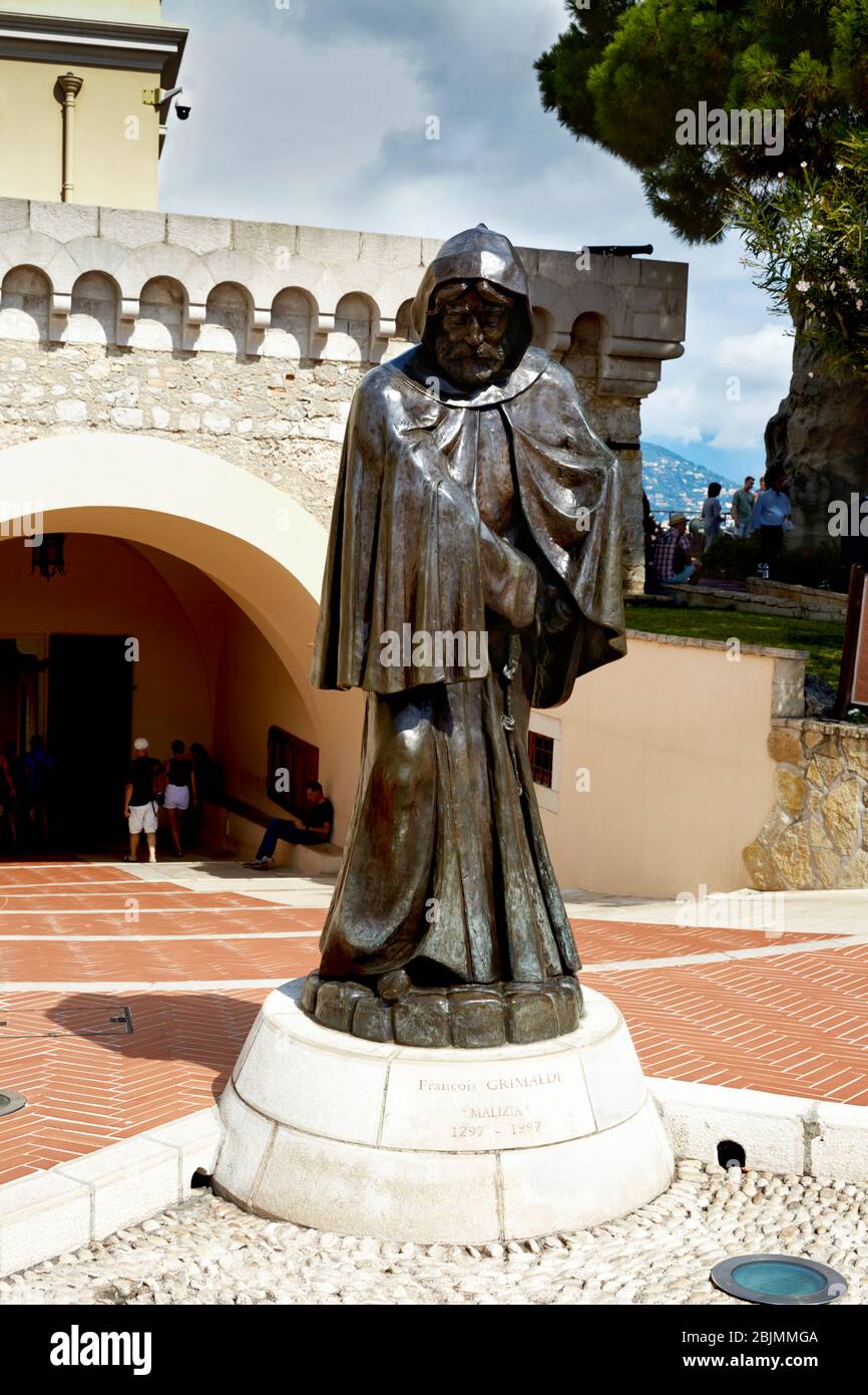 Bronze grimaldi malizia monaco hi-res stock photography and images - Alamy