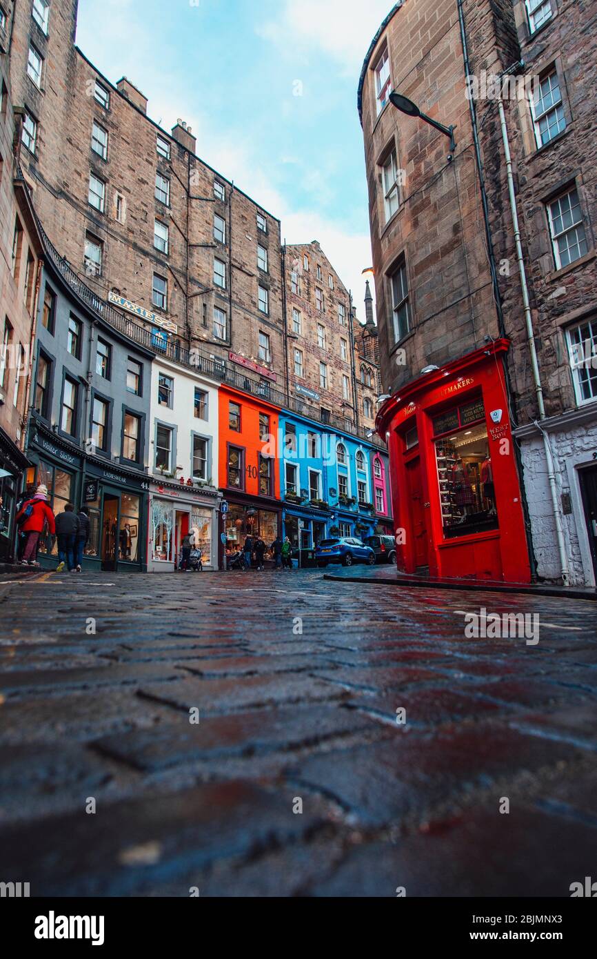 Old and new towns of edinburgh unesco hi-res stock photography and ...