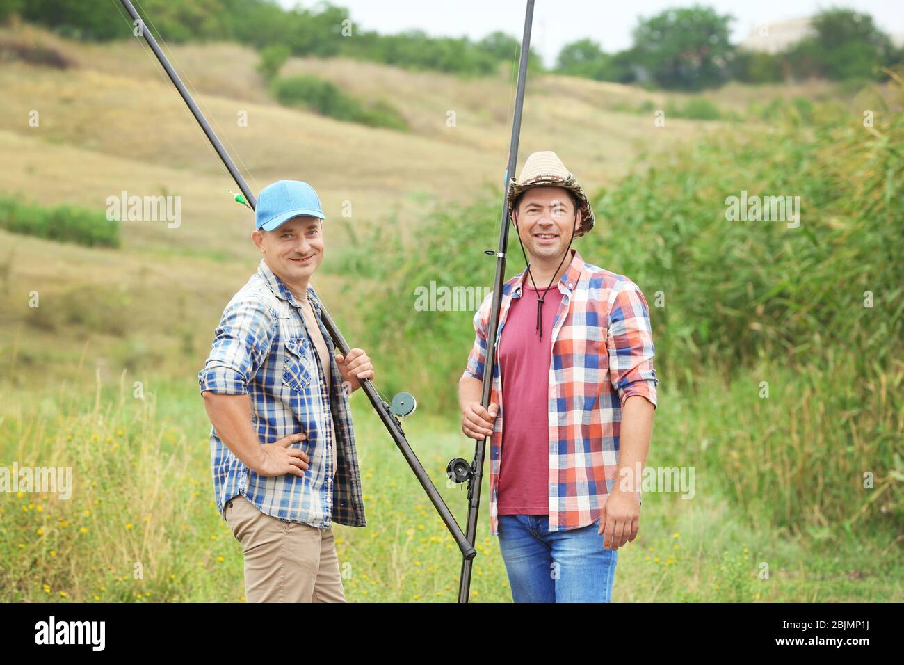 Men going fishing on hi-res stock photography and images - Alamy