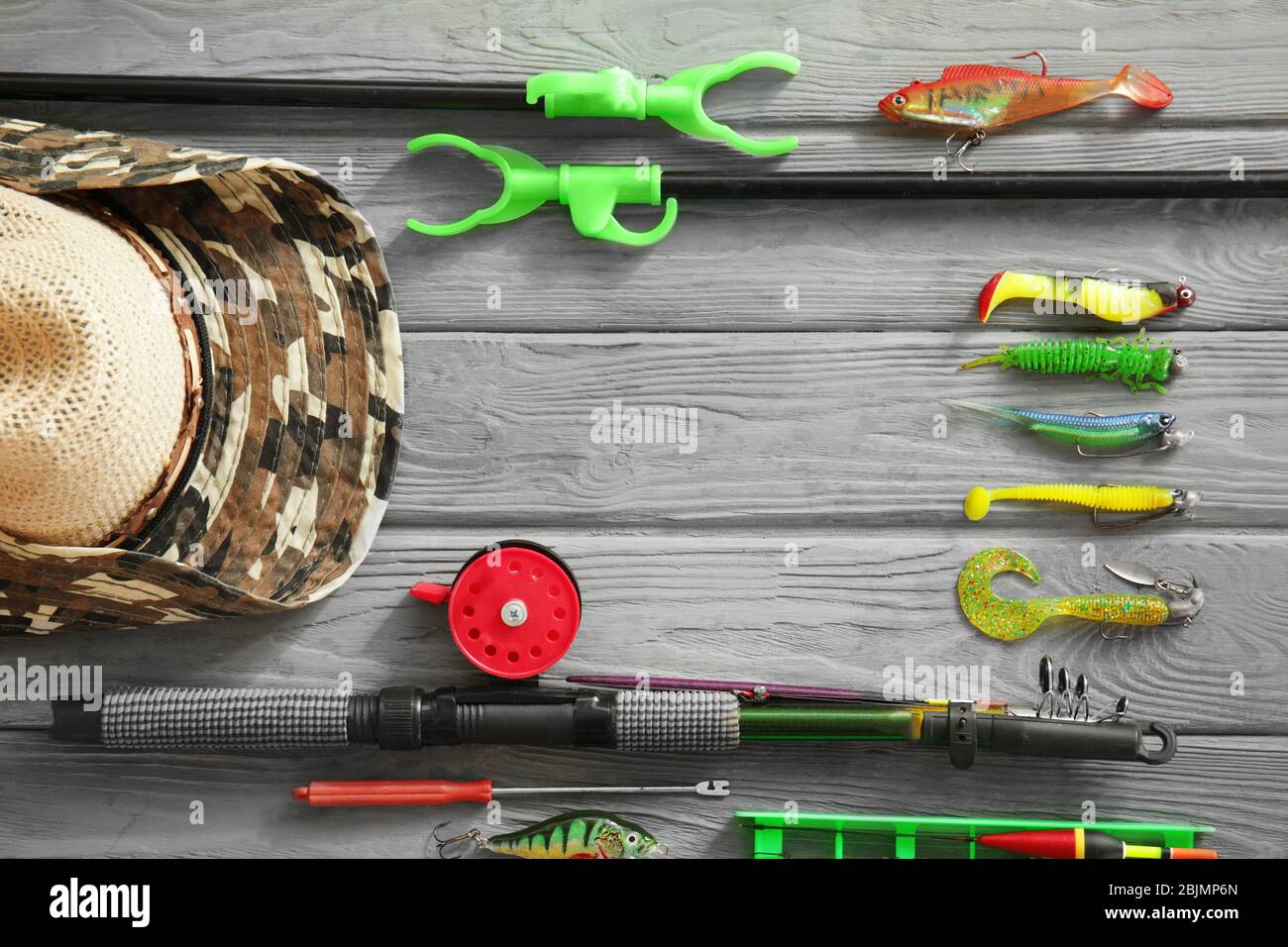 Modern fish hooks hi-res stock photography and images - Alamy