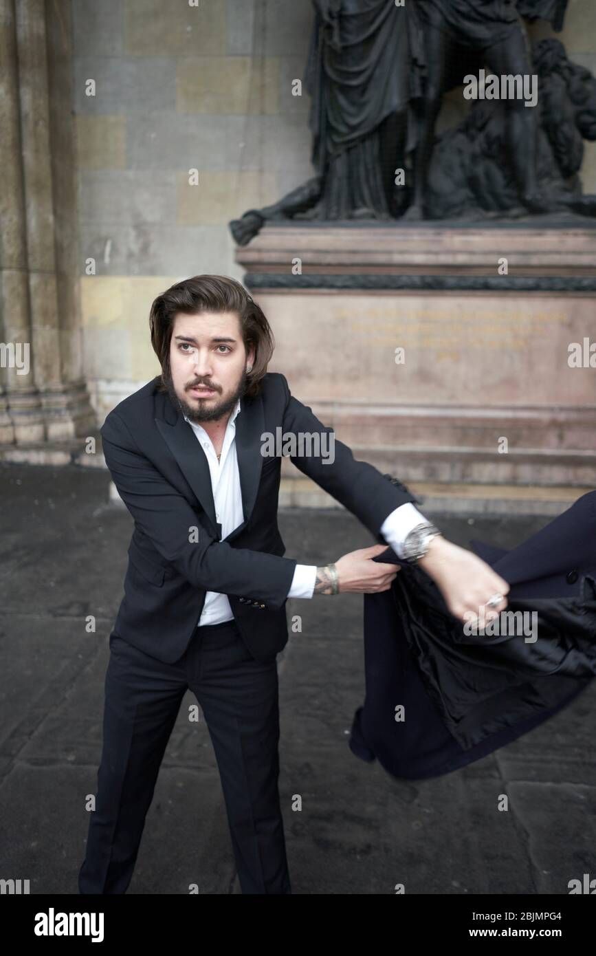 Changing business suit hi-res stock photography and images - Alamy