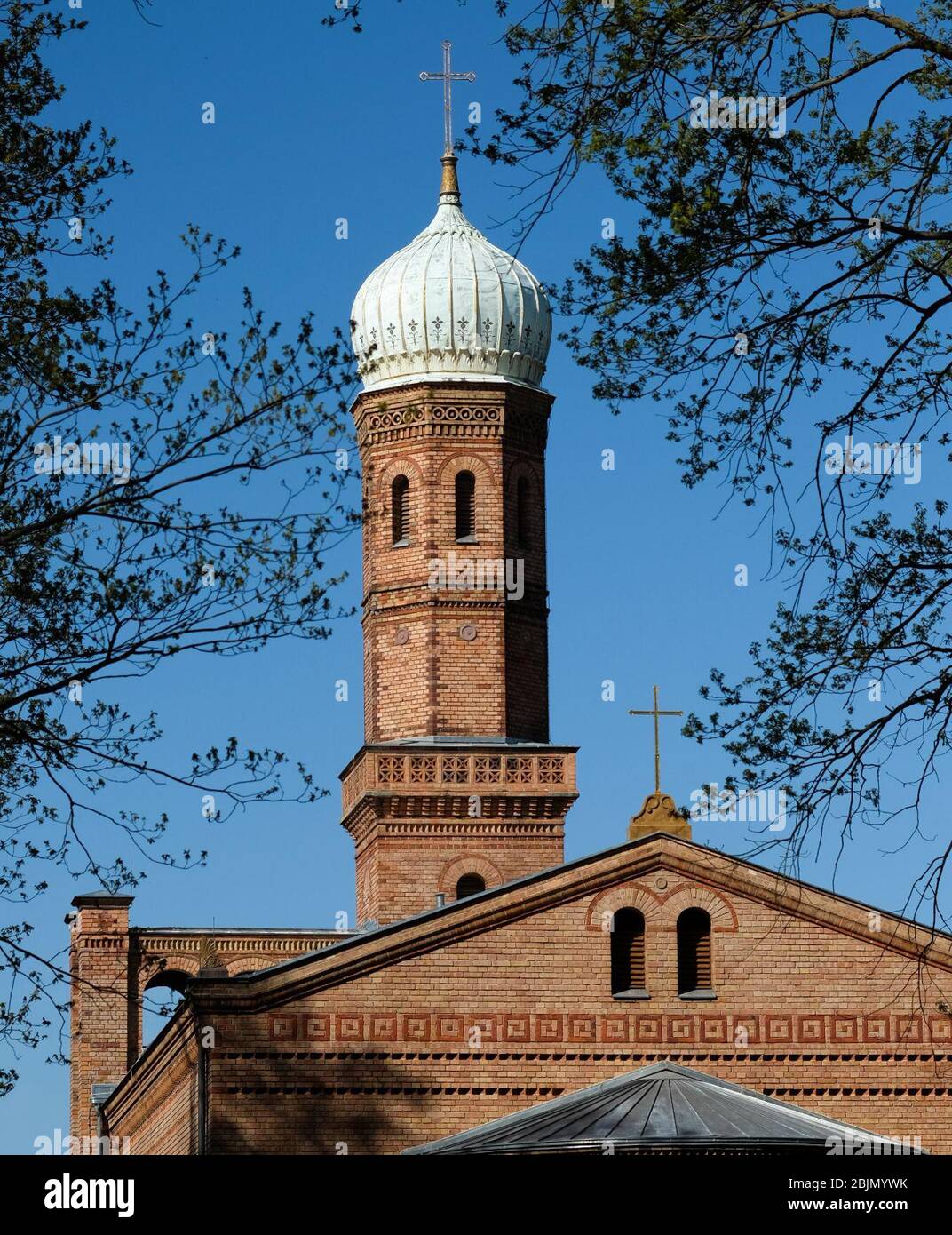 Berlin, Germany. 18th Apr, 2020. The Lutheran Church of St. Peter and ...