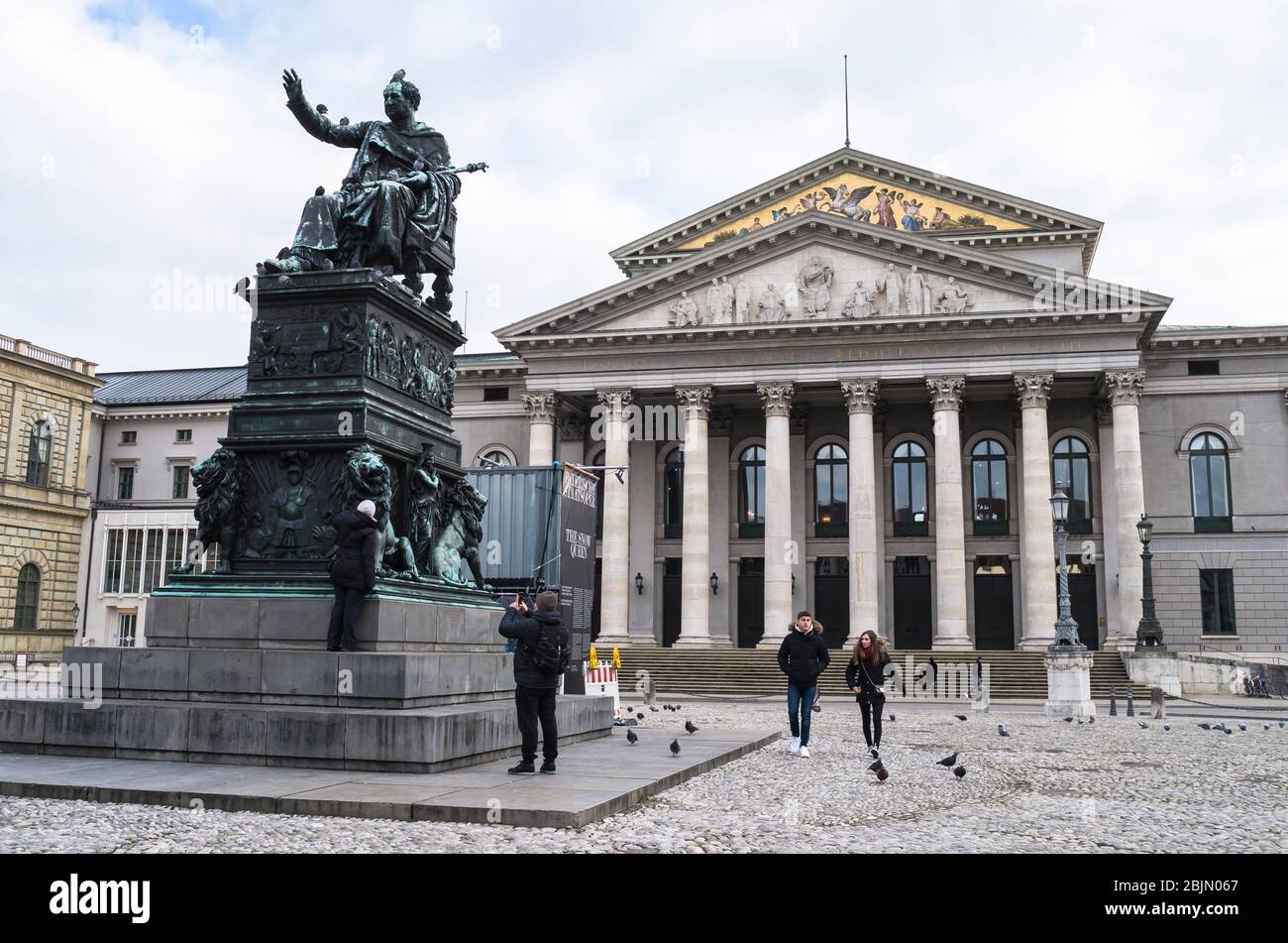 King maximilian monument hi-res stock photography and images - Alamy
