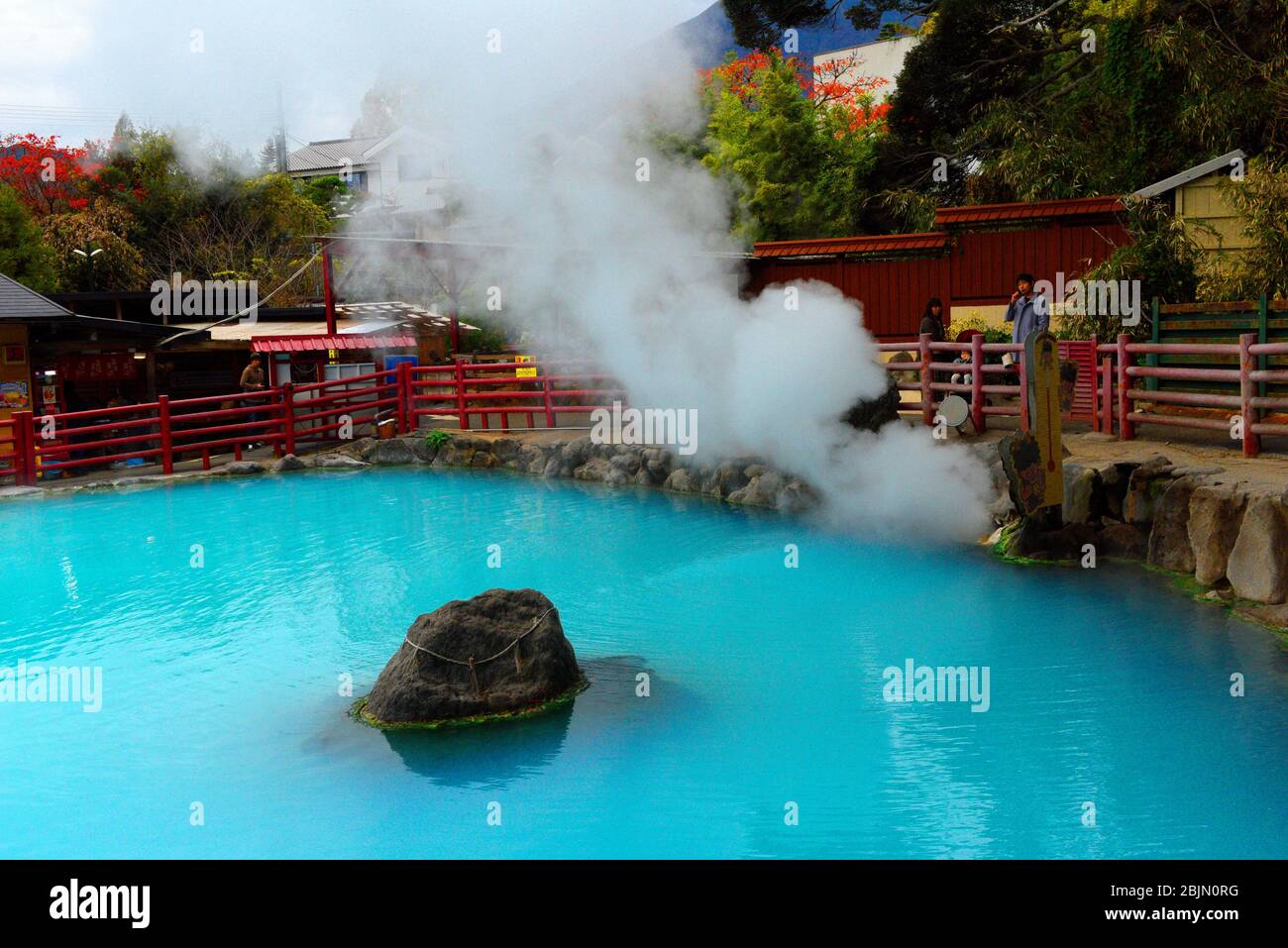 Kyushu hot springs in beppu hi-res stock photography and images - Alamy