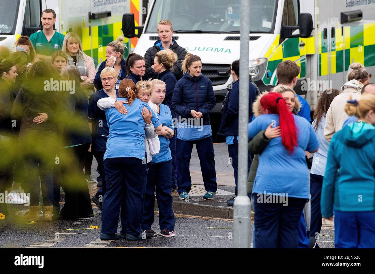 Edinburgh royal infirmary staff hi-res stock photography and images - Alamy