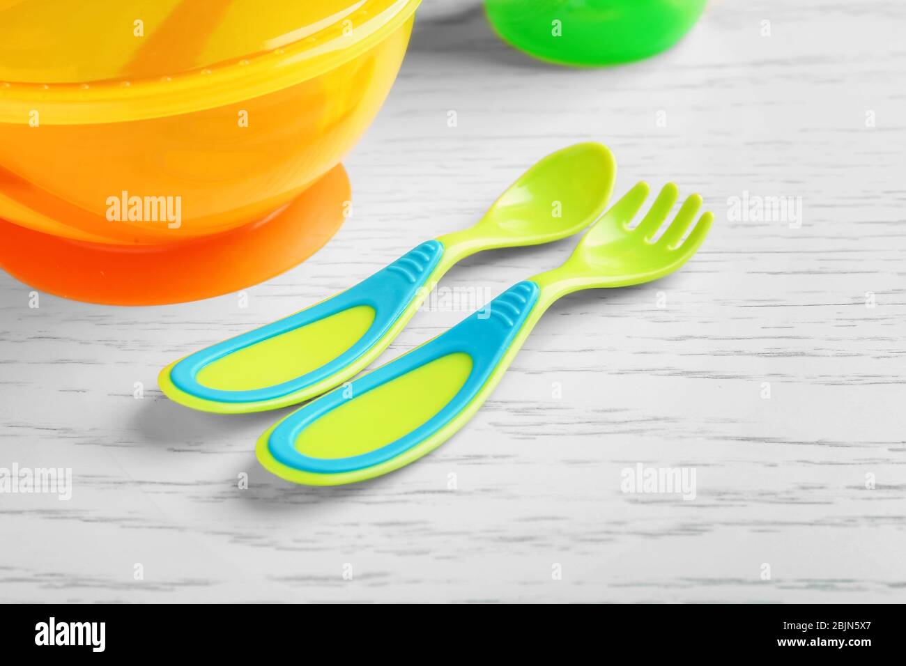 Cutlery plastic kid hi-res stock photography and images - Alamy