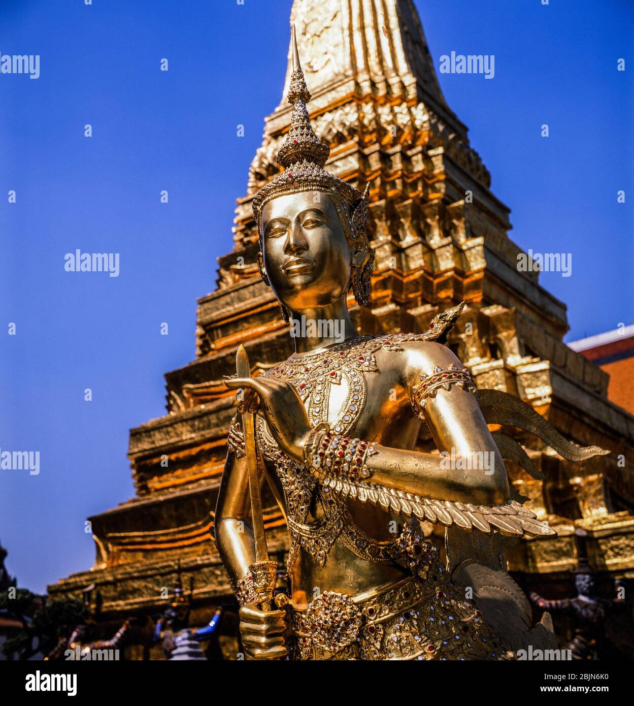 Kinnara mythical creature, Wat Phra Kaew, Grand Palace, Bangkok ... Kinnara mythical creature, Wat Phra Kaew, Grand Palace, Bangkok ...