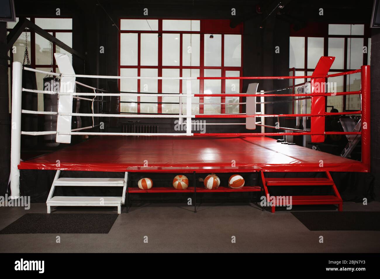 Boxing Ring Inside View