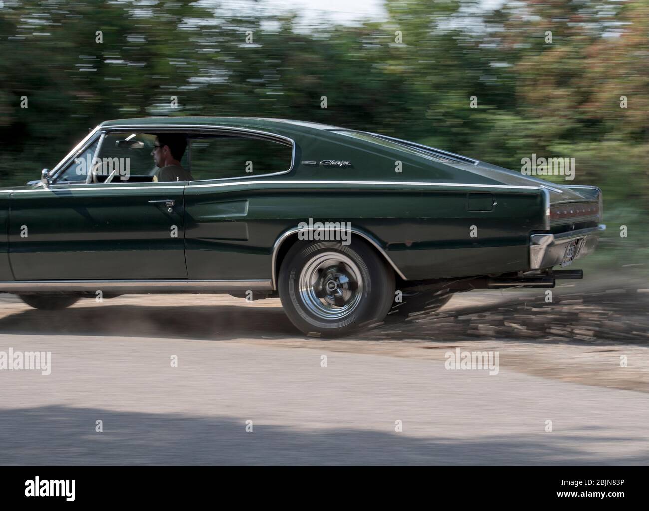 1967 Dodge Charger classic American muscle car Stock Photo - Alamy