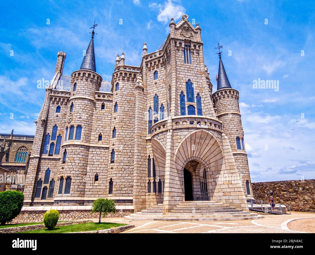 Episcopal Palace Of Gaudi High Resolution Stock Photography and Images ...