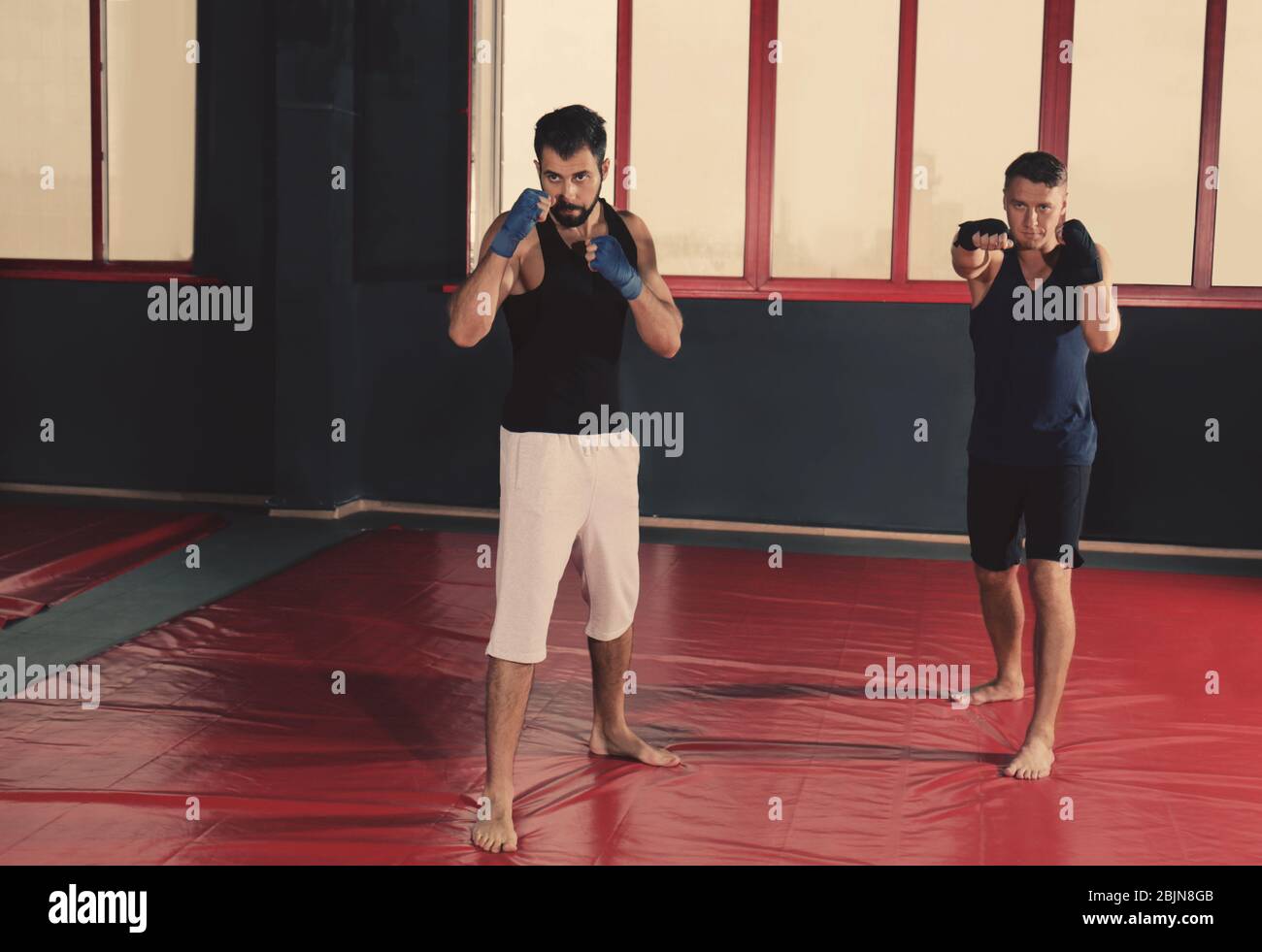Professional mma fighter training gym hi-res stock photography and ...