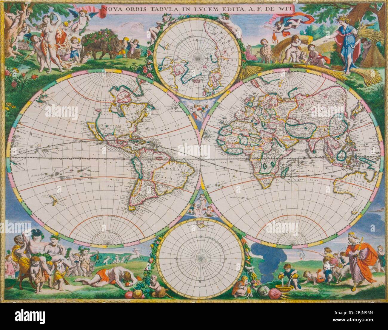 1600s Map World High Resolution Stock Photography and Images - Alamy