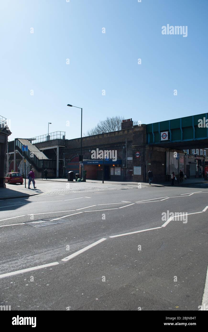 Goldhawk Road Station, Shepherd's Bush, London W12 8EG Stock Photo - Alamy