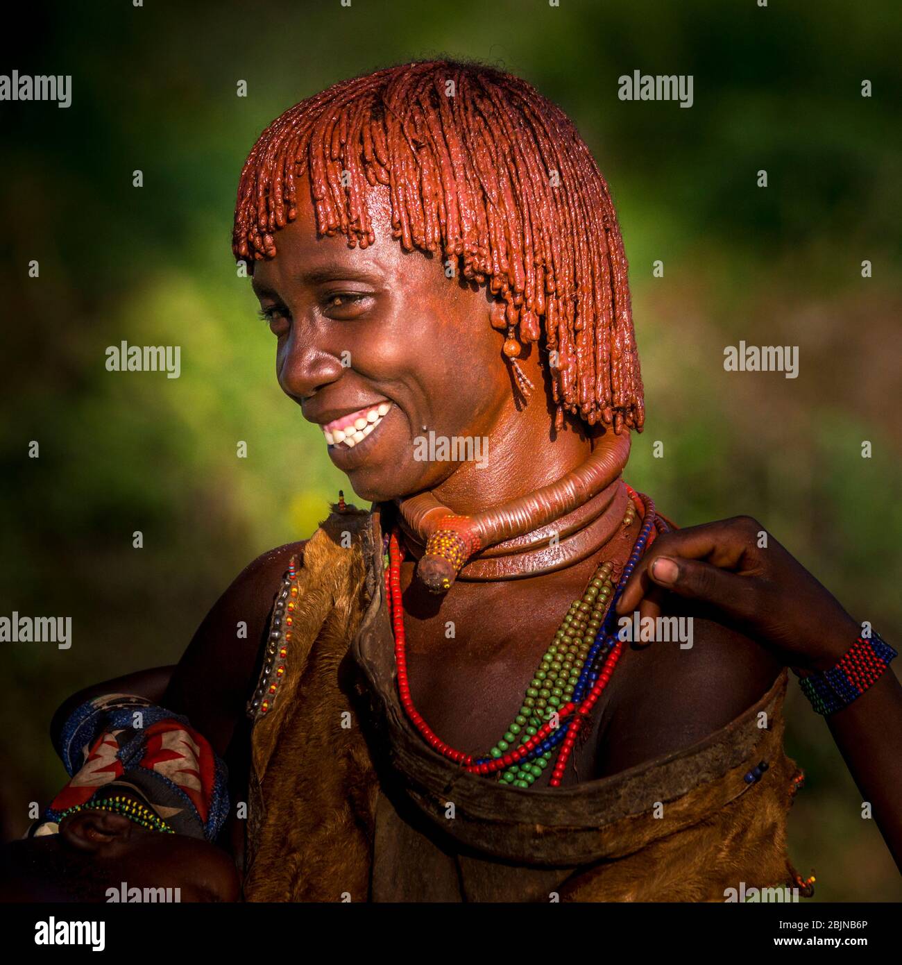 Image taken during a trip to Southern Ethiopia, Hamer people Stock ...