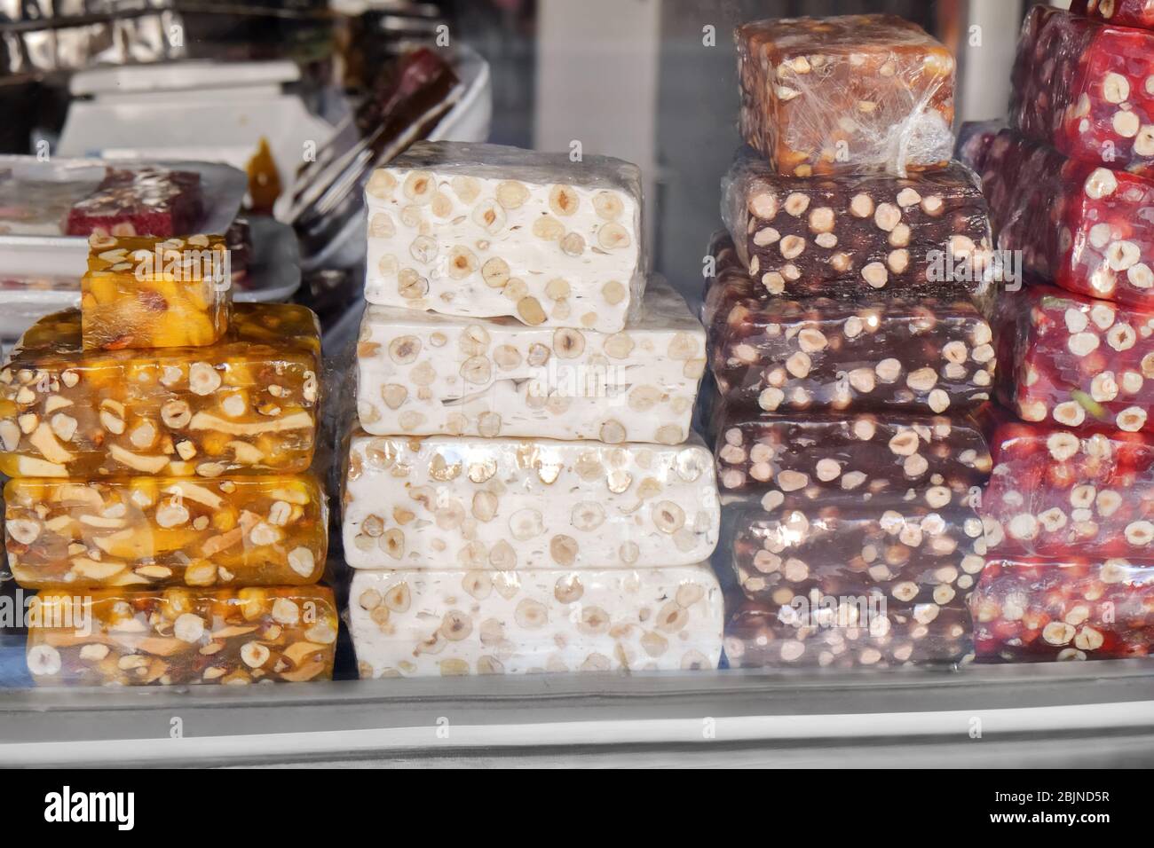 Showcase of sweets hi-res stock photography and images - Alamy