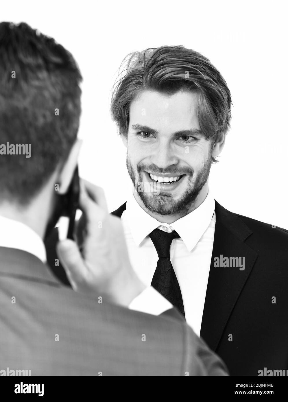 Problem solving in technology Black and White Stock Photos & Images - Alamy