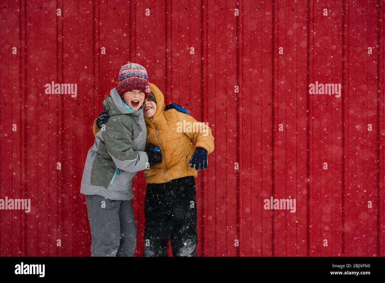 Children messing around hi-res stock photography and images - Alamy