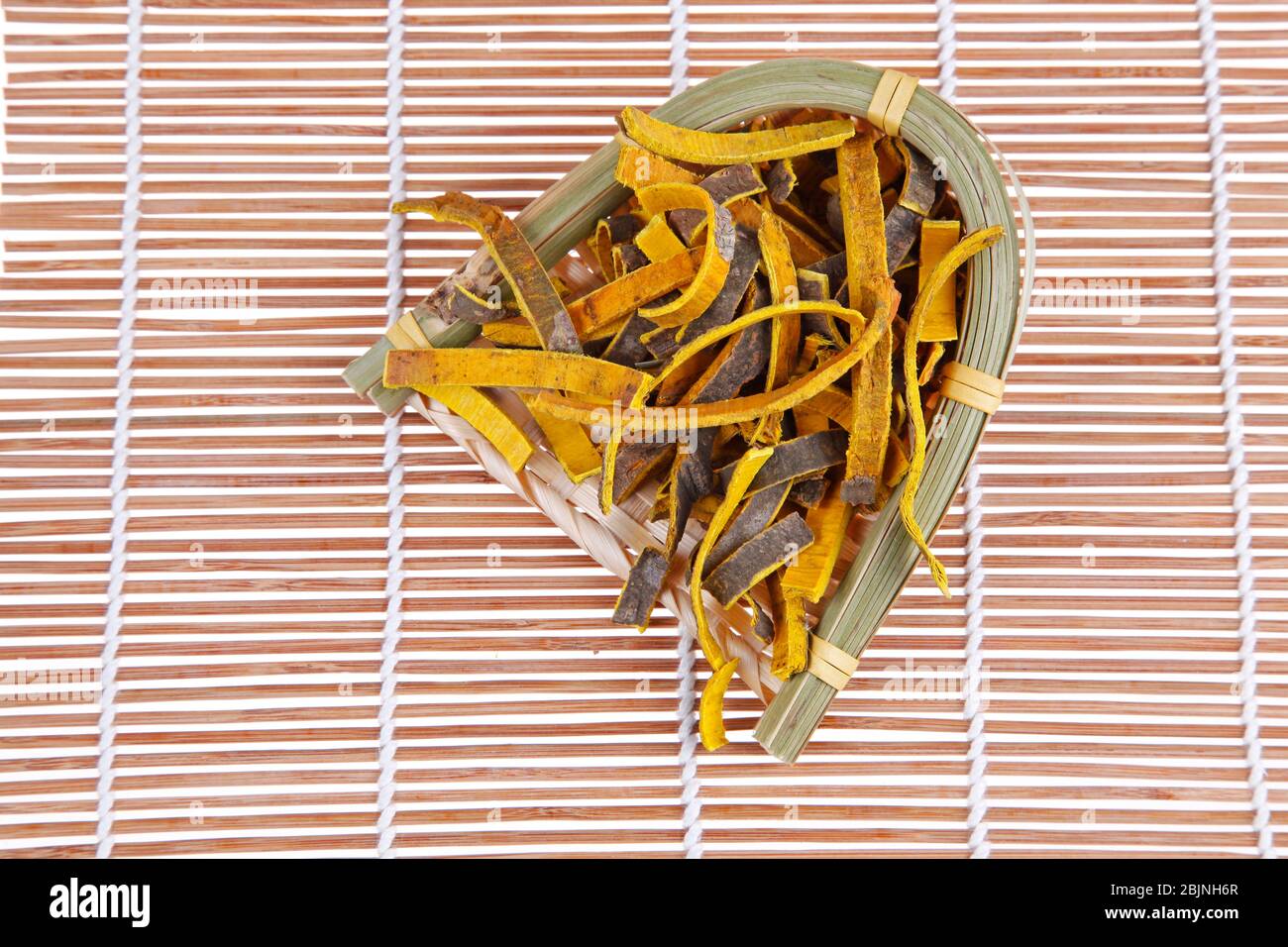 The Cortex Phellodendri is a kind of traditional Chinese medicine Stock ...