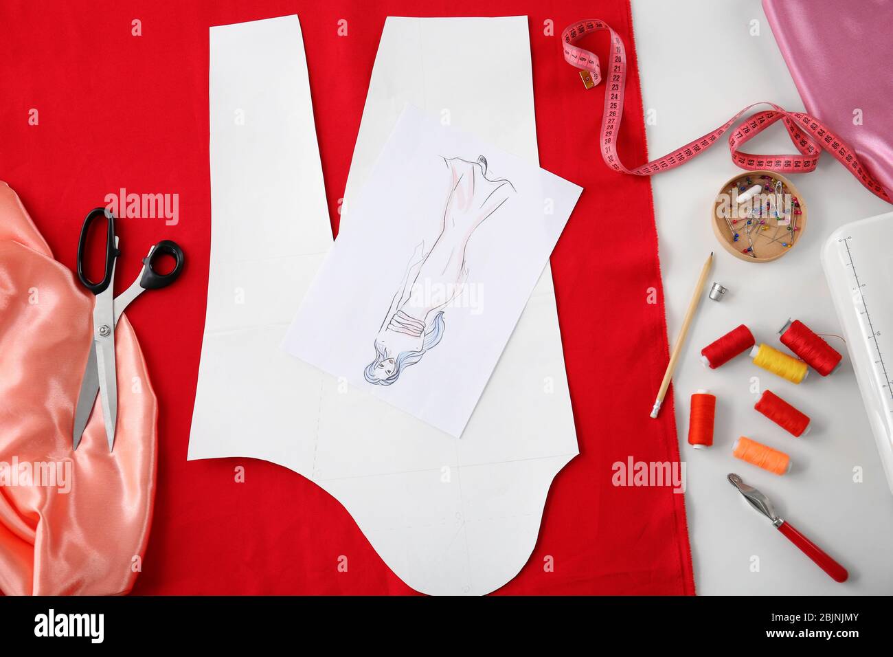 Tailors pattern hi-res stock photography and images - Alamy