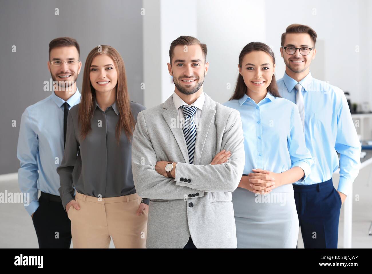 Group of people in office Stock Photo - Alamy
