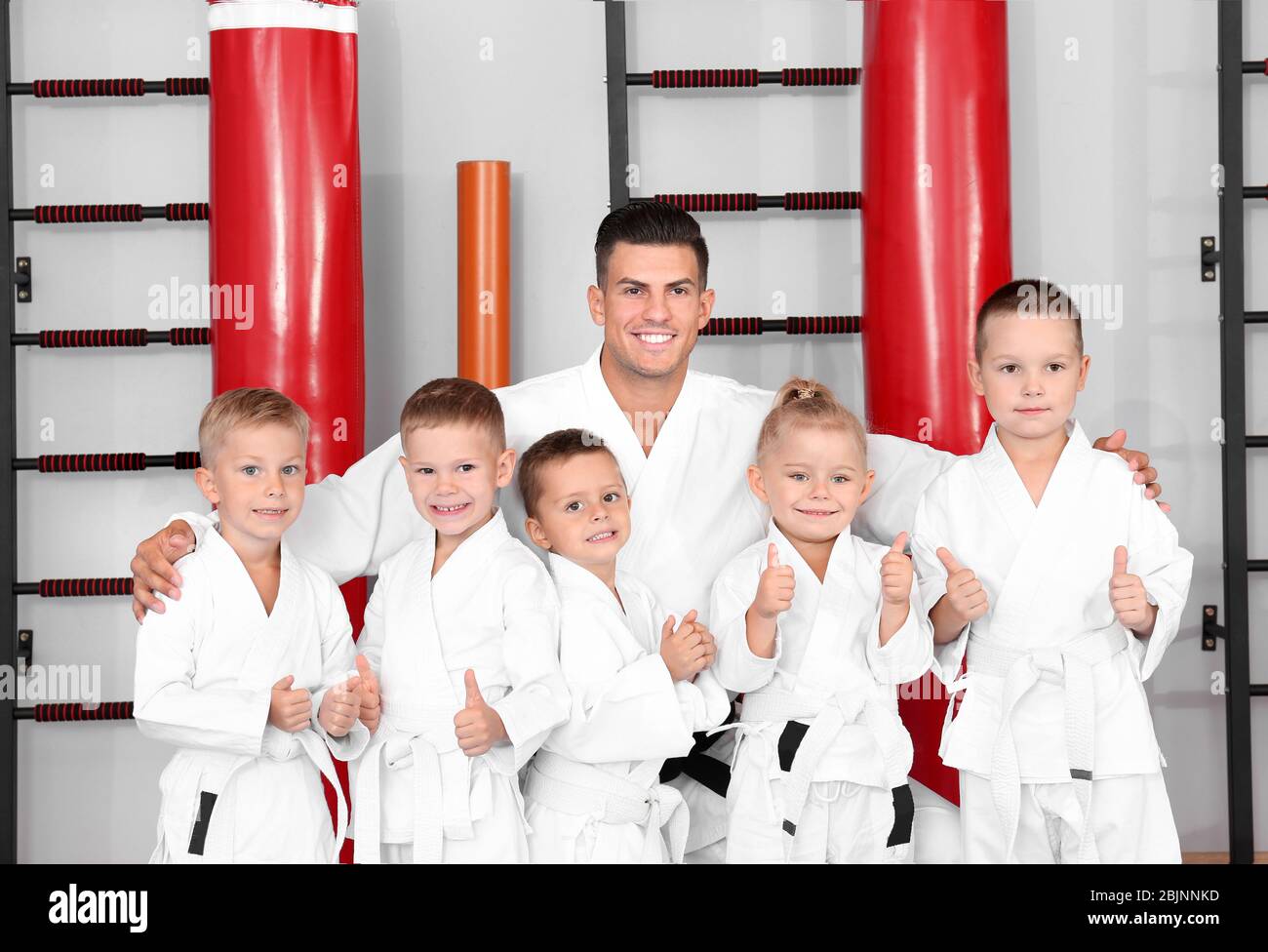 Japanese kids in karate uniform hi-res stock photography and images - Alamy