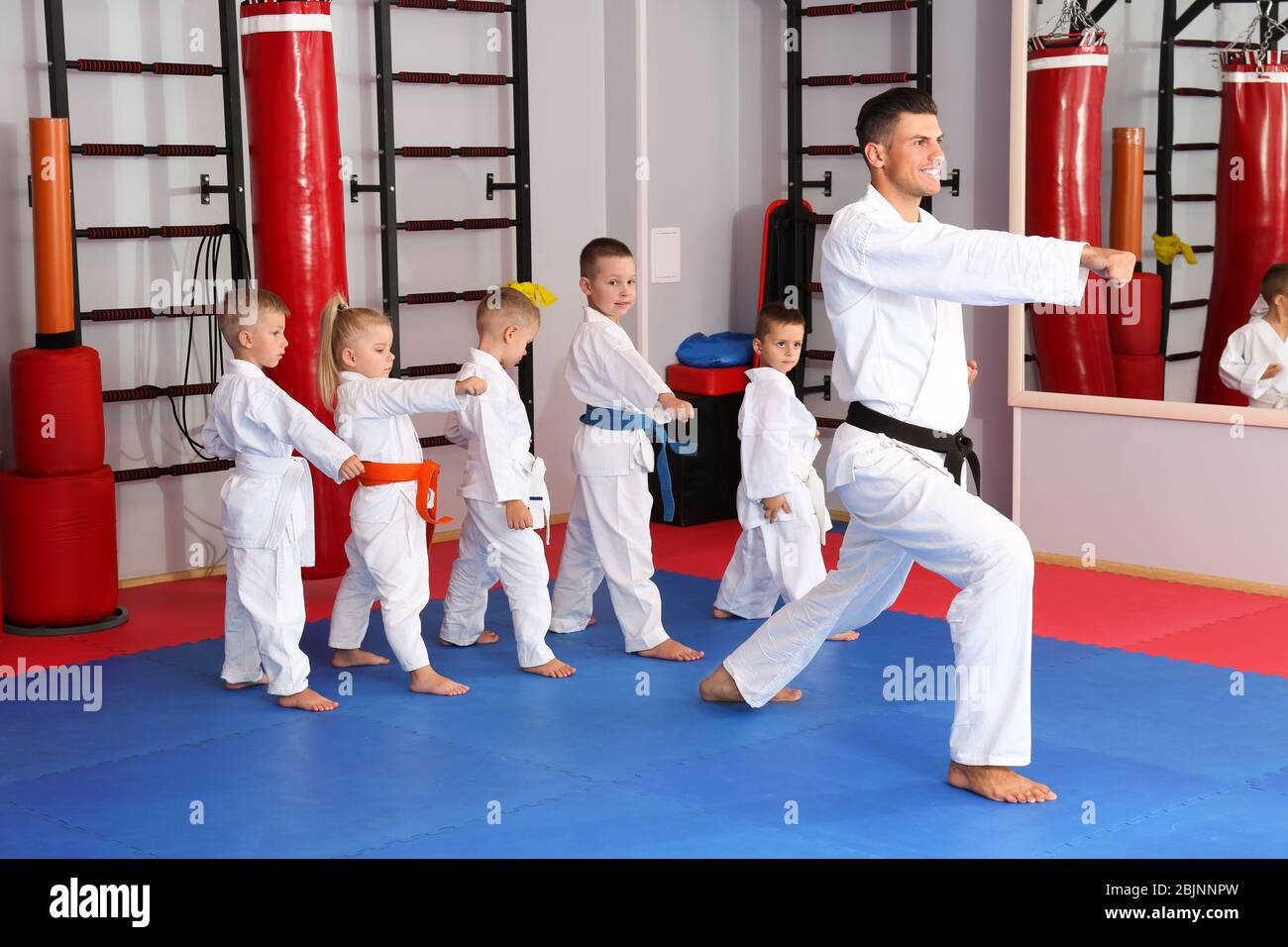 Japanese kids in karate uniform hi-res stock photography and images - Alamy