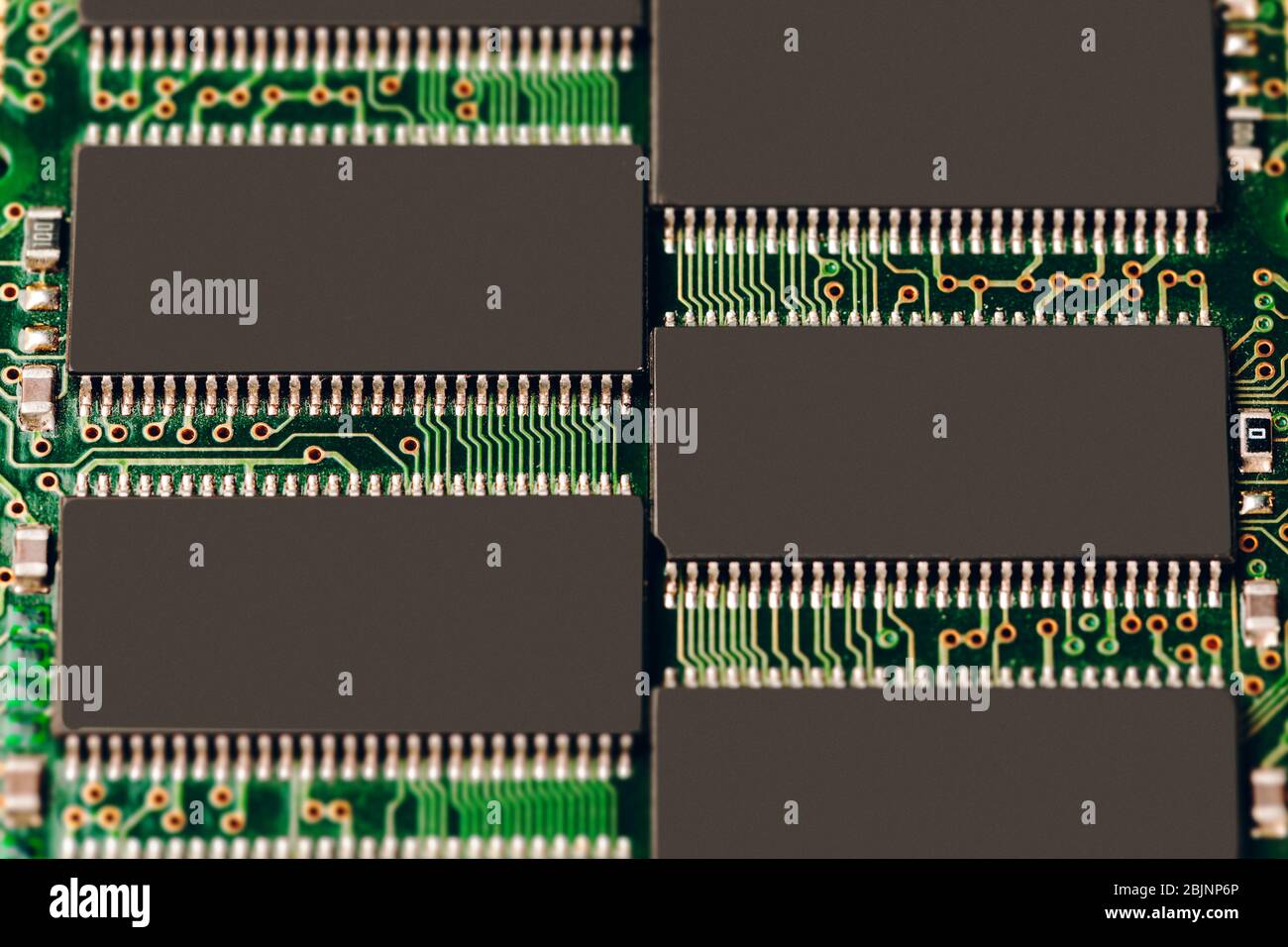 Close up of electronic circuit board with processor Stock Photo - Alamy