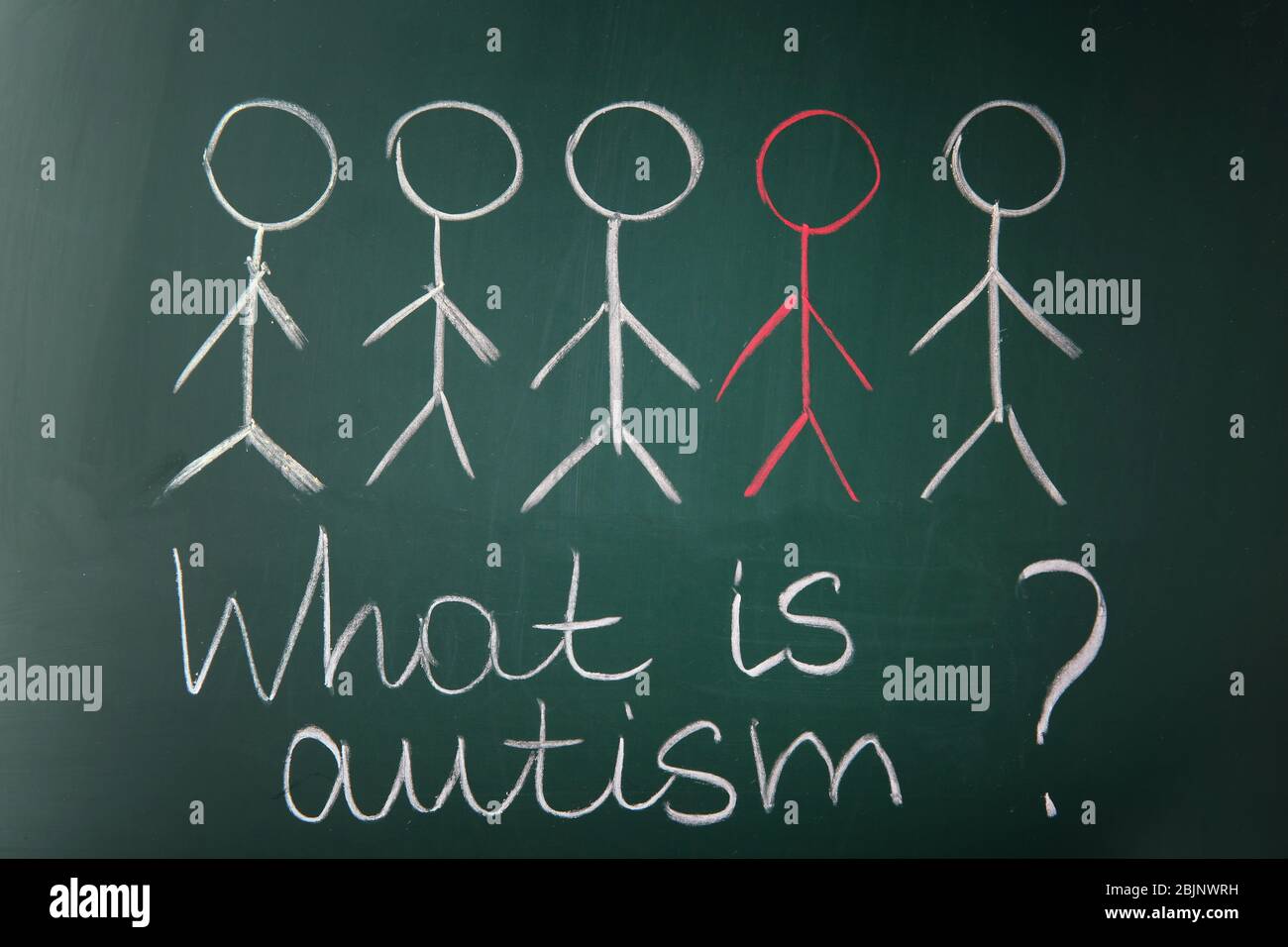 Text WHAT IS AUTISM? written on chalk board Stock Photo - Alamy