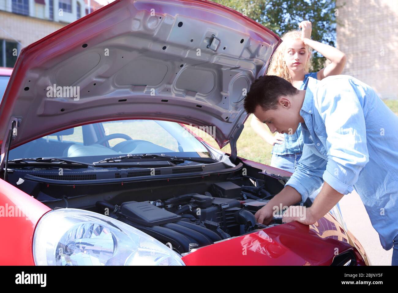 Trying to repair hi-res stock photography and images - Alamy