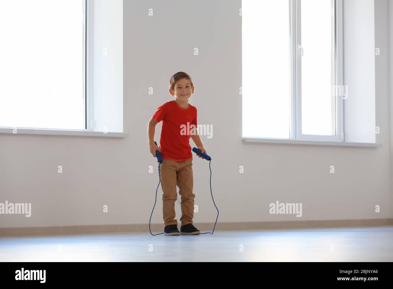 Boy Skipping Rope High Resolution Stock Photography and Images - Alamy