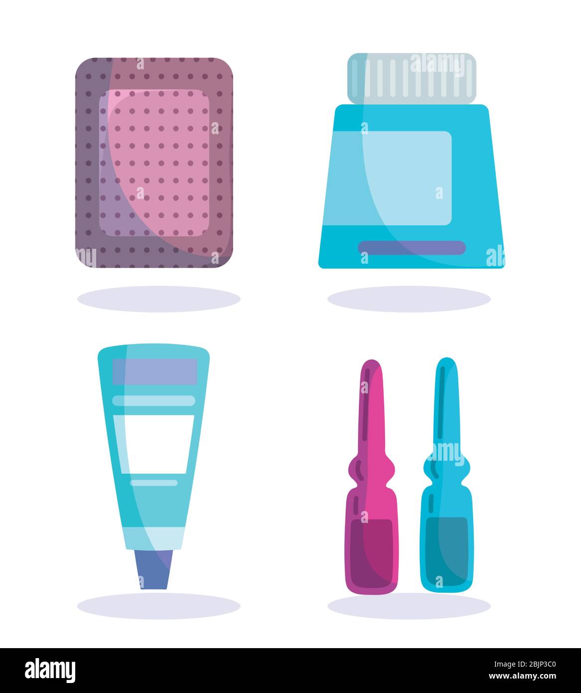 bandage ampoules cream and medication medical health care vaccination ...