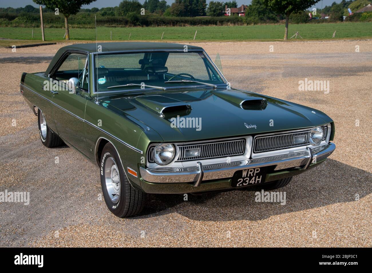 1970 Dodge Dart Swinger classic American sports coupe Stock Photo - Alamy
